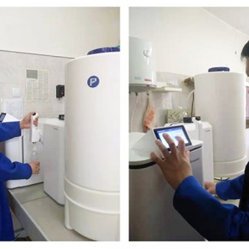 在哈萨克斯坦安装Performa EU10净水系统